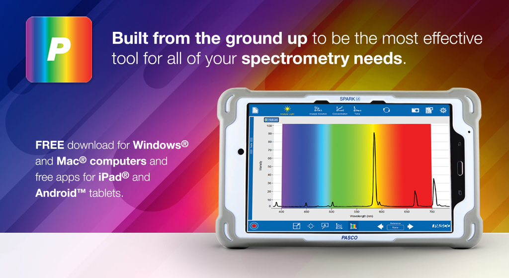 Free Spectrometry Software – AYVA Educational Solutions